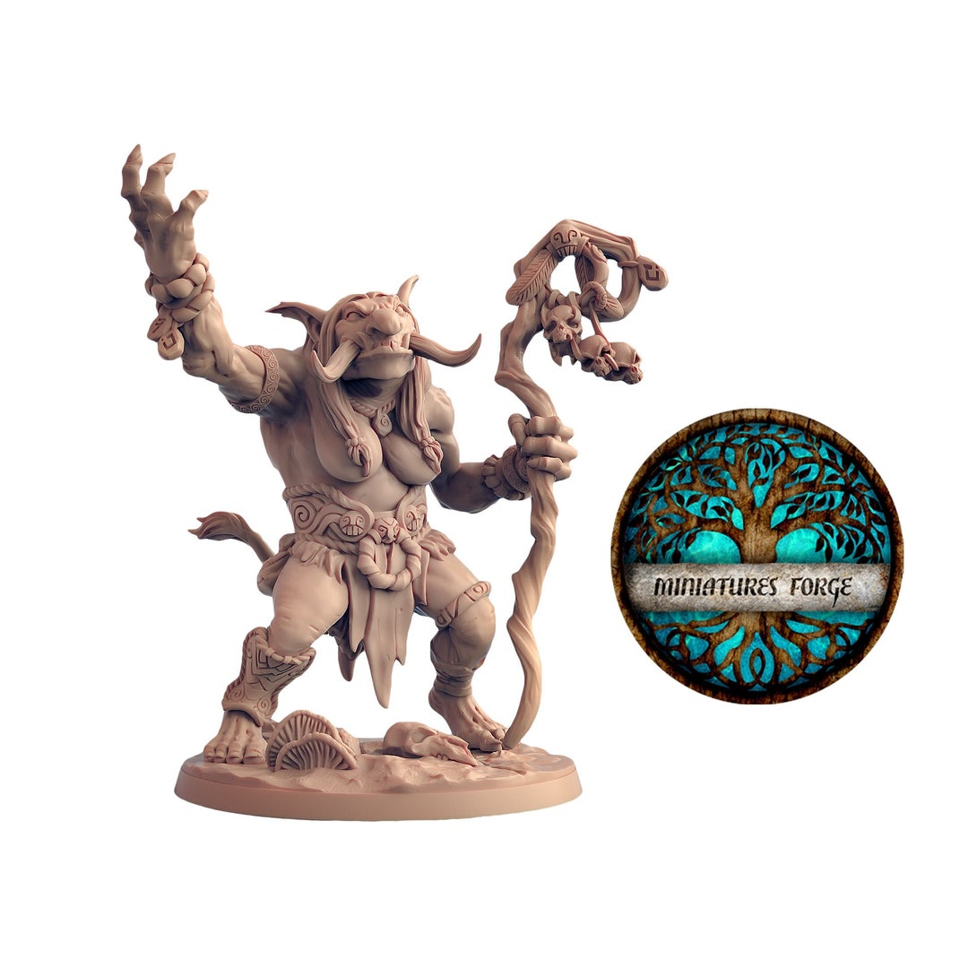 Ag Troll Miniature Hag B Dungeons and Dragons Mini - Etsy