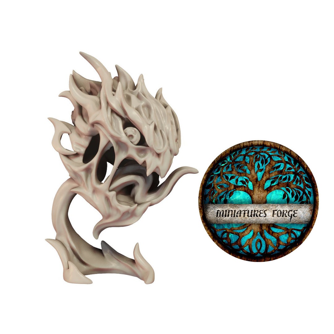 Ag Infernal Spirit Miniature C Dungeons and Dragons Mini - Etsy