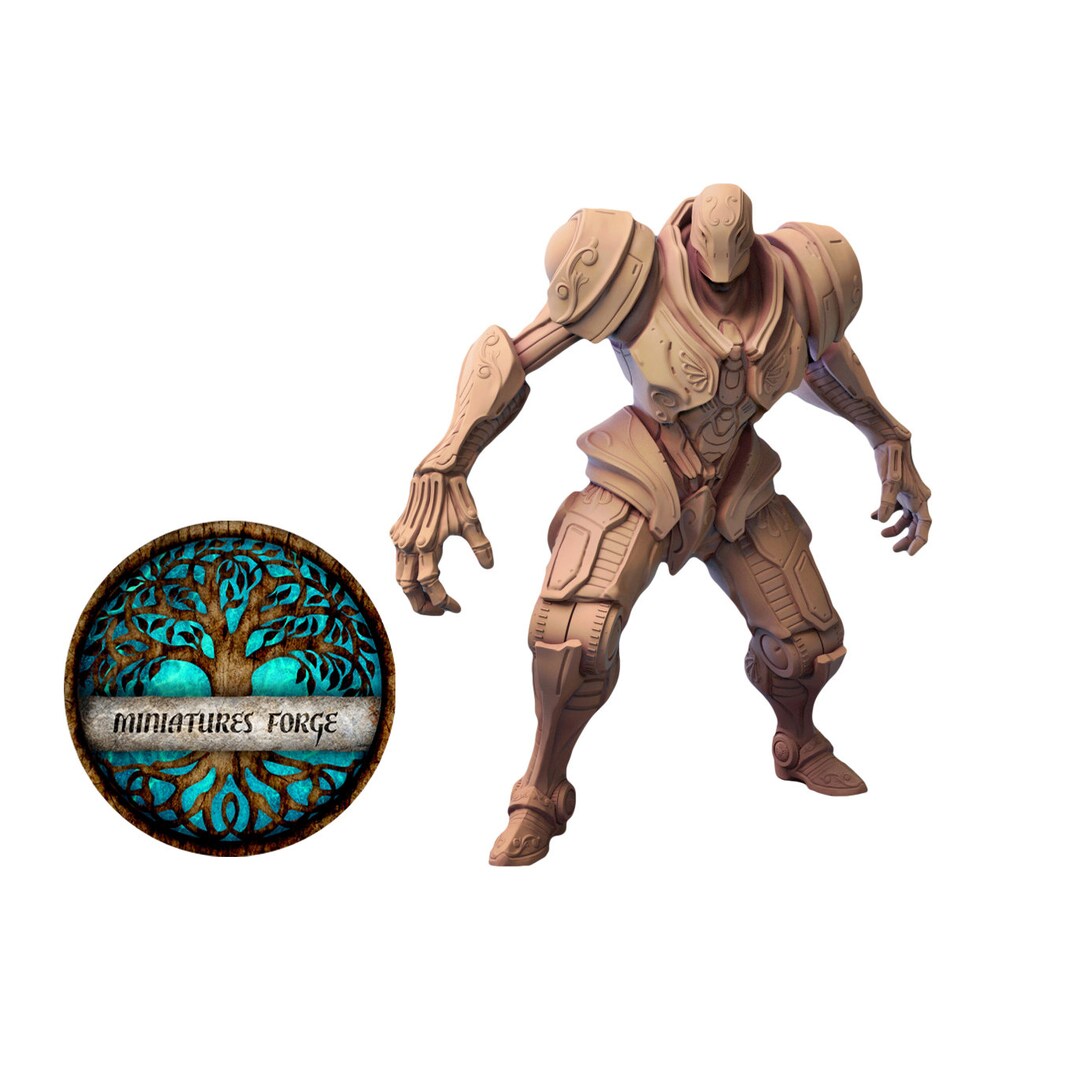 Lop Clockwork Giant Miniature Dungeons and Dragons Mini - Etsy