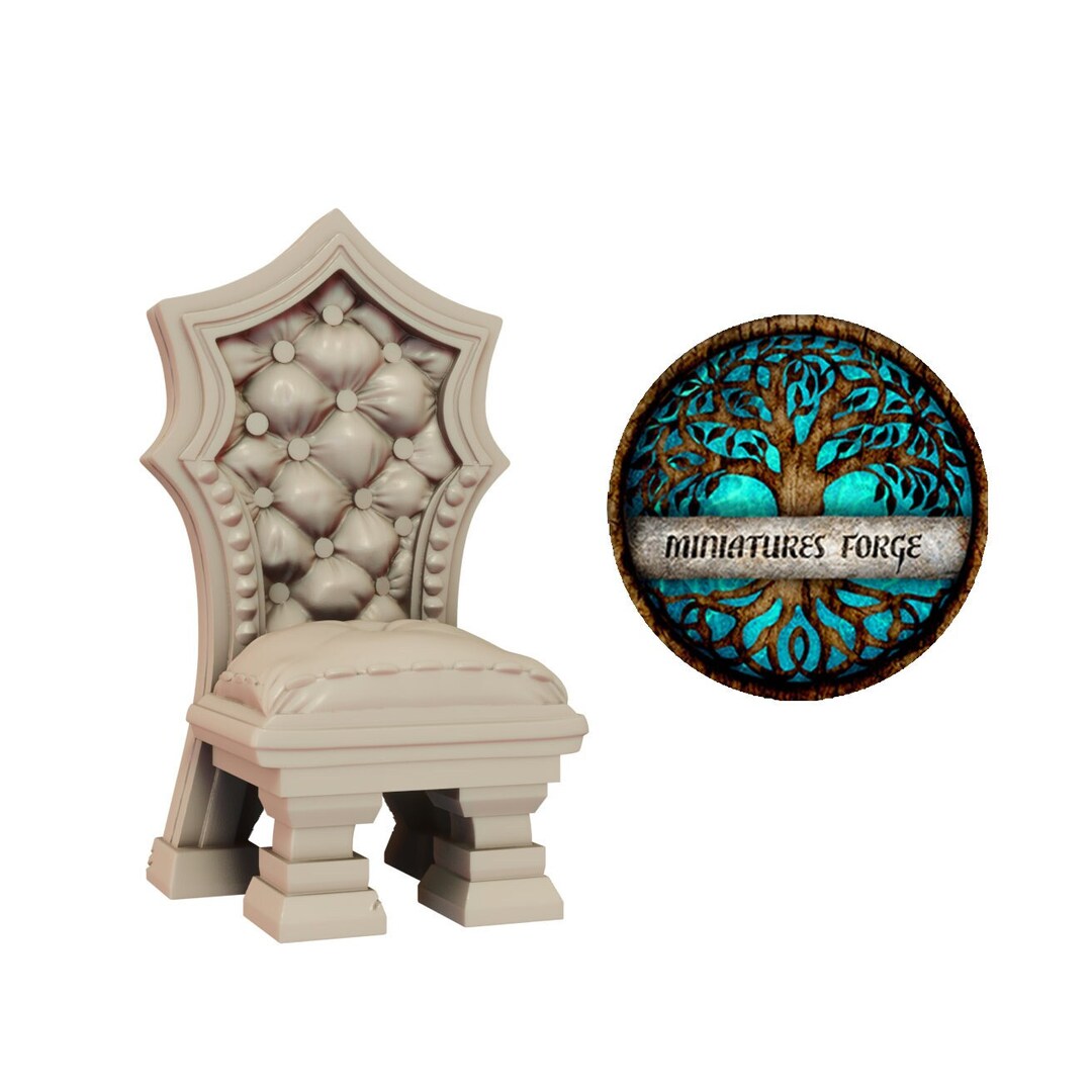 Cnp Mimic Chair Closed Miniature Dungeons and Dragons Mini Rpg and ...