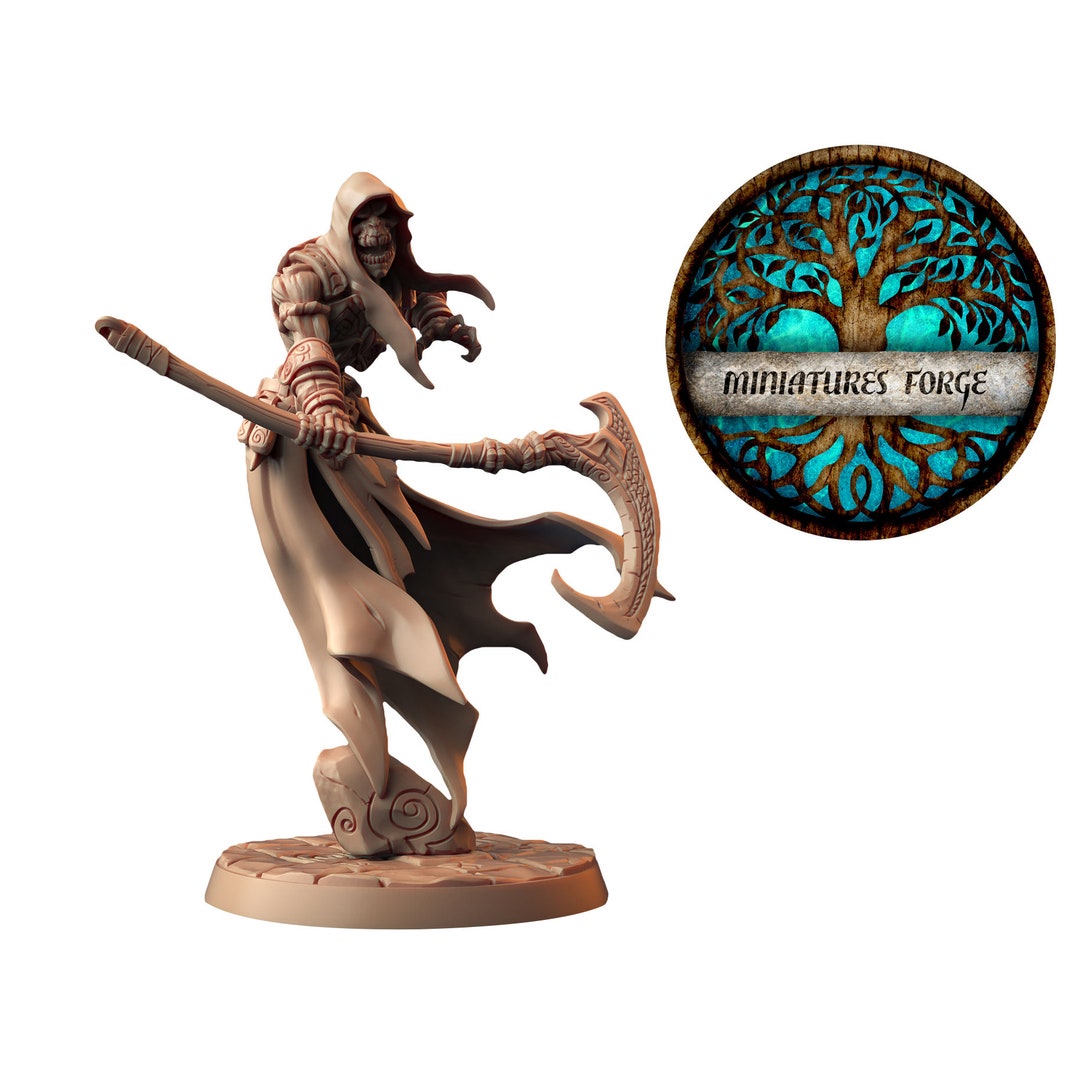 Ag Wraith Miniature D Dungeons and Dragons Mini - Etsy