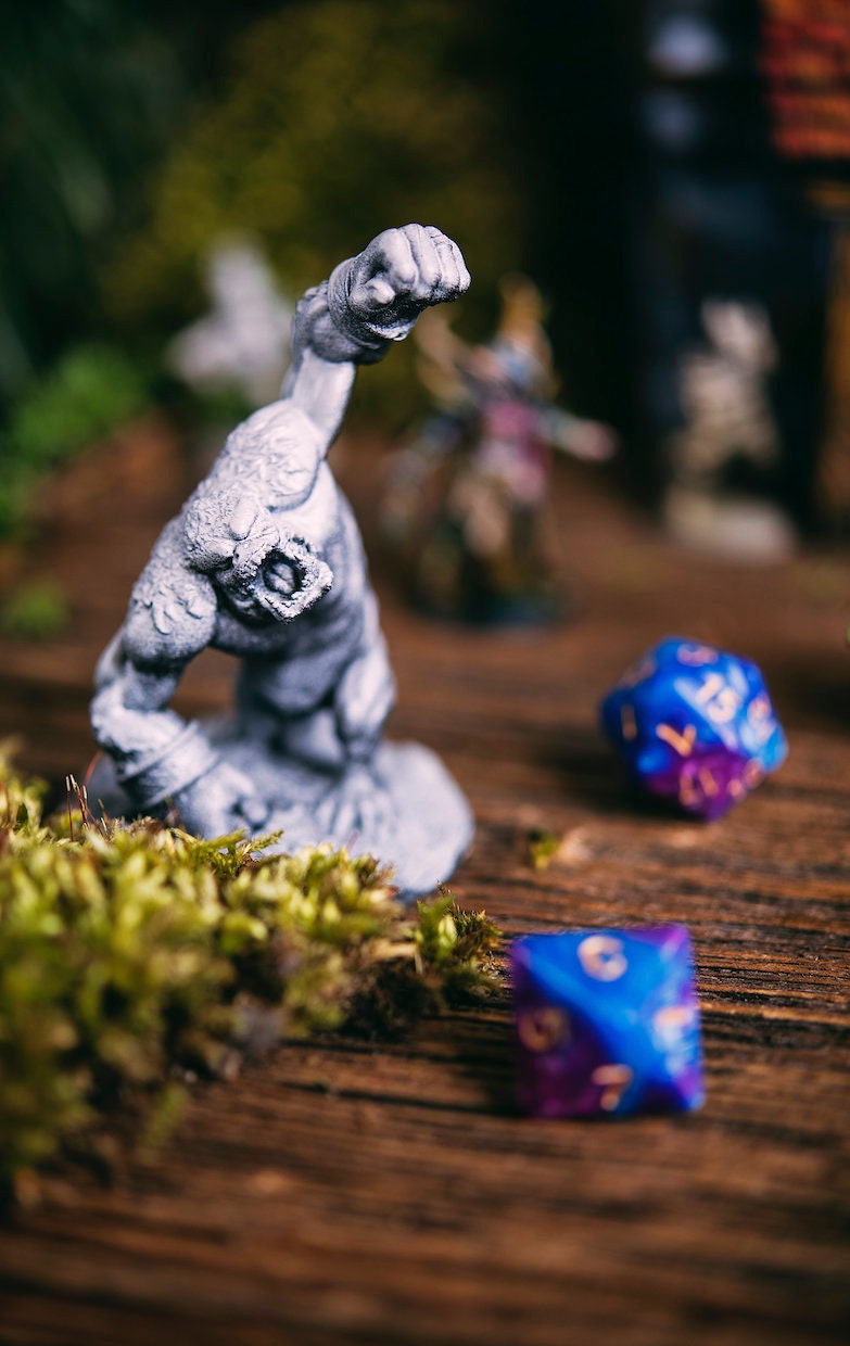 Deep Hoarder 50mm base Get FREE Wooden RPG engraved BOX | Etsy