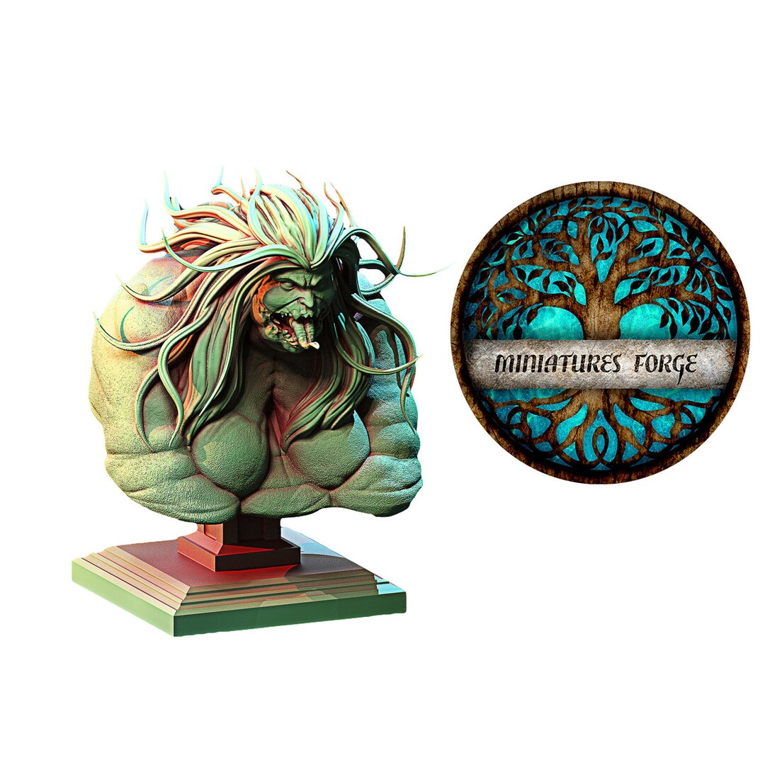 Batibat Bust Dungeons and Dragons Mini - Etsy
