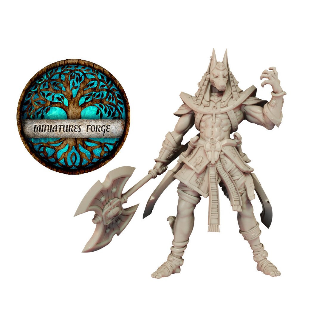 Cnp Ancient Jackal A Miniature Dungeons and Dragons Mini Rpg and ...