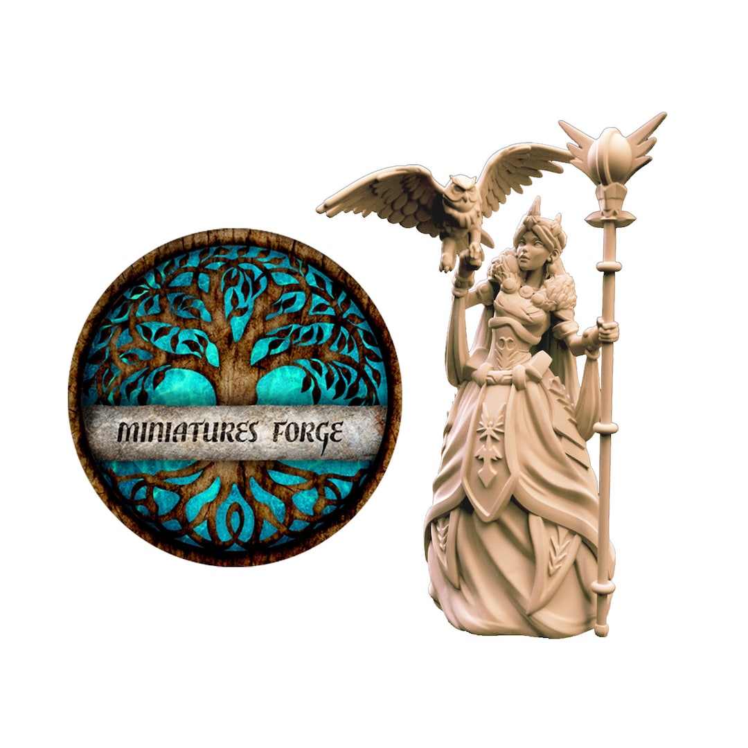 Cnp the Great Queen Miniature Get FREE Wooden RPG Engraved BOX ...