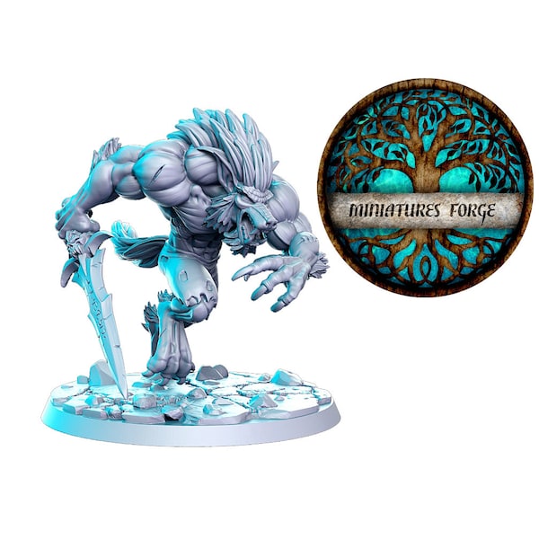 Werewolf Miniature - Etsy