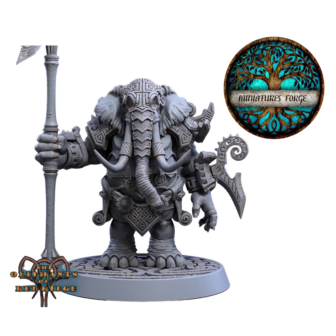 Db Elep Amarula Decree Miniature Dungeons and Dragons Mini Rpg - Etsy