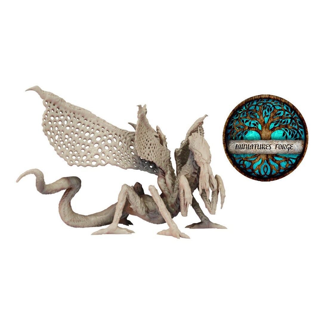 Rp Eldritch Dragon 50mm Miniature Dungeons and Dragons Mini - Etsy
