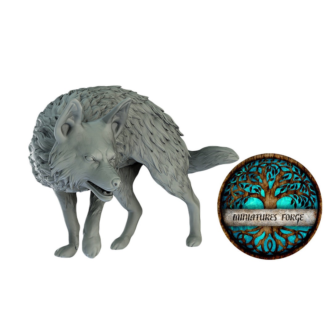 3dips Fox Miniature Dungeons and Dragons Mini - Etsy