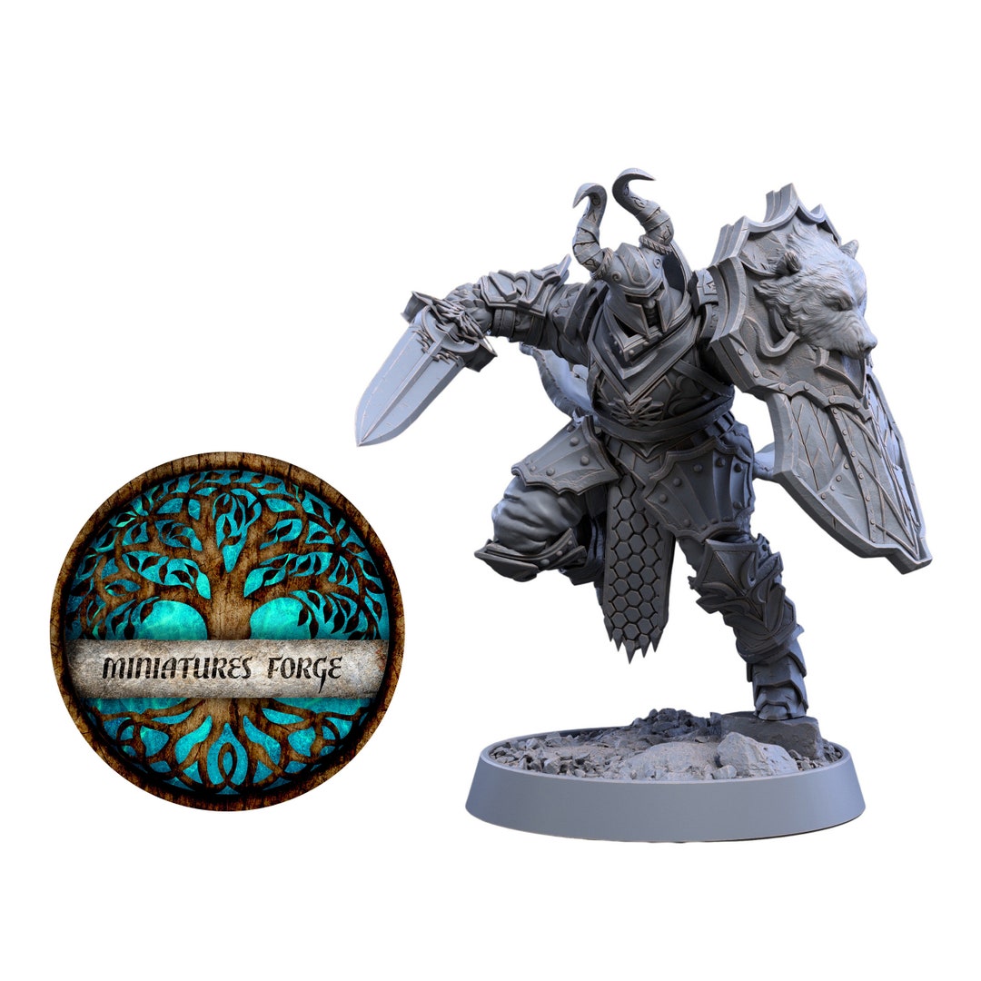 Db Human Johan Firepine Miniature Dungeons and Dragons Mini Rpg Cleric ...