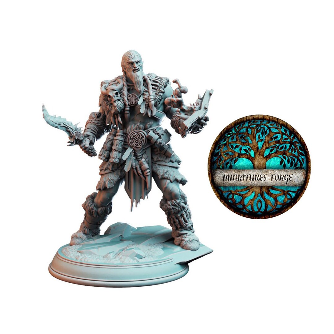 Goliath Blood Mage Wizard Miniature Raktavin Dms Dungeons and Dragons ...