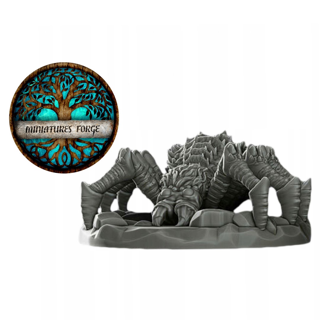 Rp Dire Spider Miniature Dungeons and Dragons Mini Dnd Miniatures ...