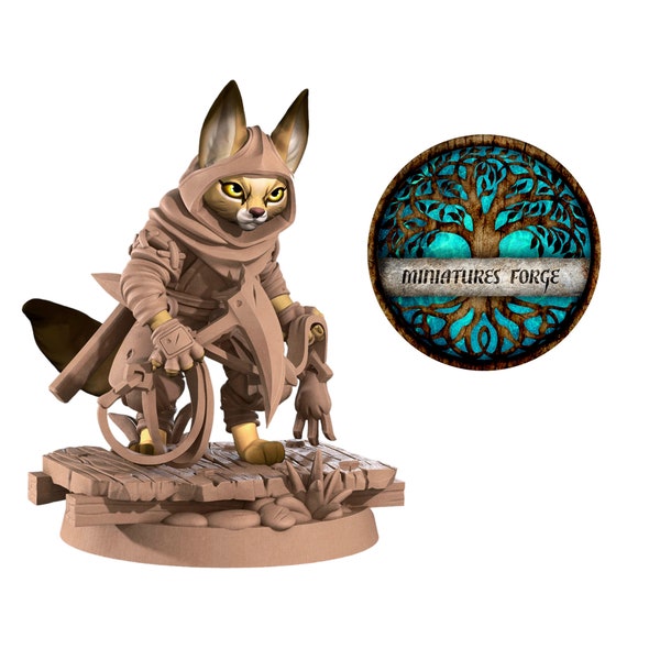 Tabaxi Miniature Dnd Mini Miniatures - Etsy