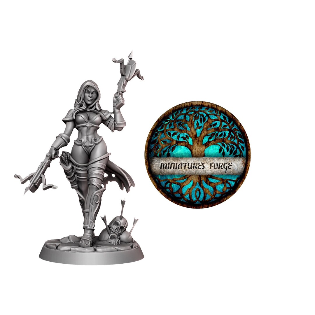 Gm Vampire Hunter Crossbow Diablo Dungeons and Dragons Mini - Etsy UK