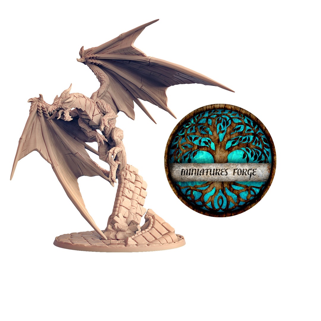 Epic Huge Manticore Miniature Dungeons and Dragons Mini - Etsy