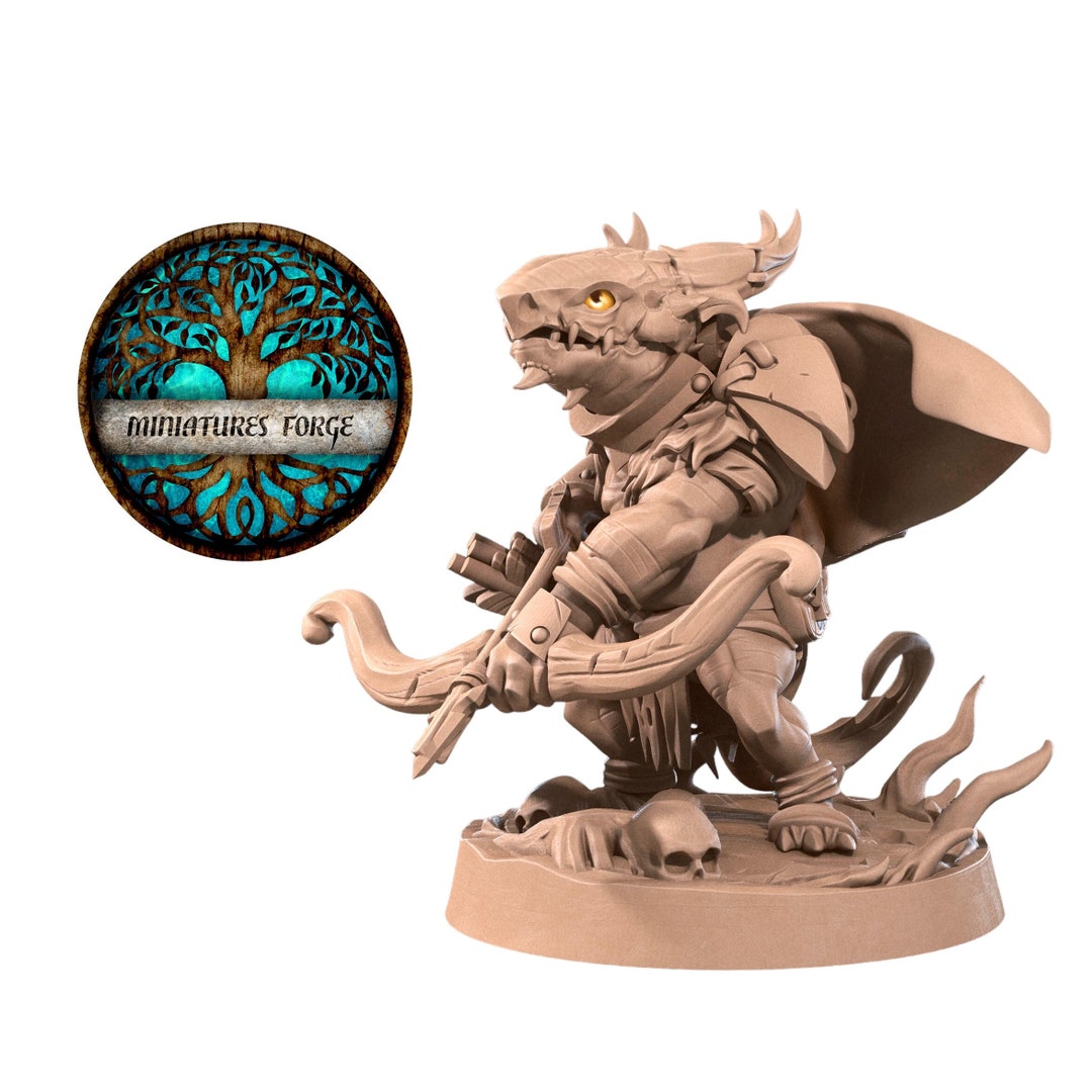 Btb Kobold Ranger Miniature Dungeons and Dragons Mini - Etsy