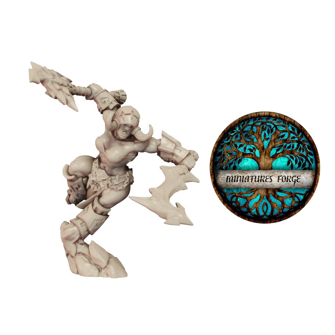 Ag Magma Dwarf Miniature D2 Dungeons and Dragons Mini - Etsy