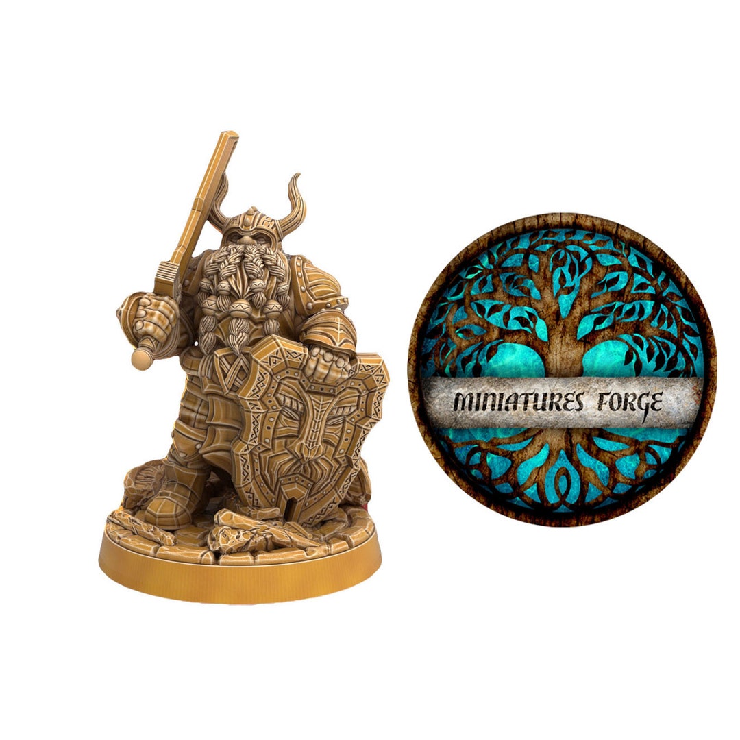 Dfm Dwarf Cleric Miniature Dungeons and Dragons Mini Cleric Paladin ...