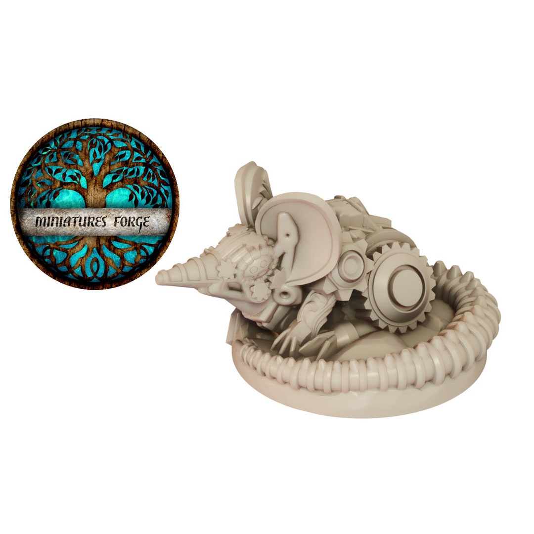 Rp Clockwork Rat B Miniature Dungeons and Dragons Mini - Etsy