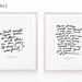 Heidelberg Catechism Print Sets, Minimalist Word Art, Christian Wall ...