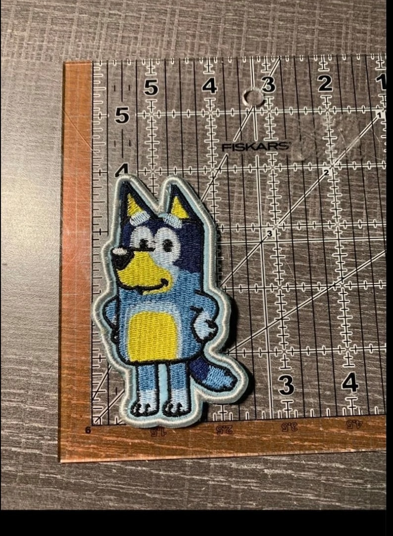 Bluey Iron on Patch - Etsy