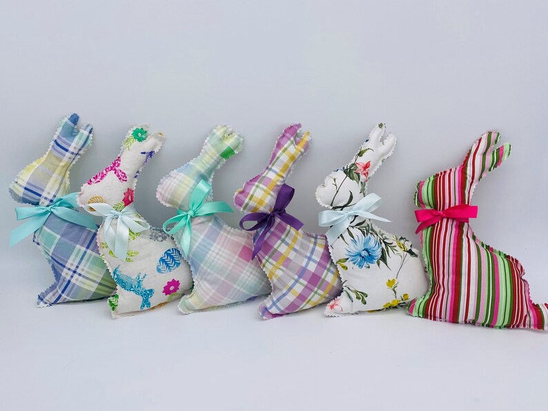 Fabric Easter Bunny Side Profile Easter Bunny Easter Home - Etsy