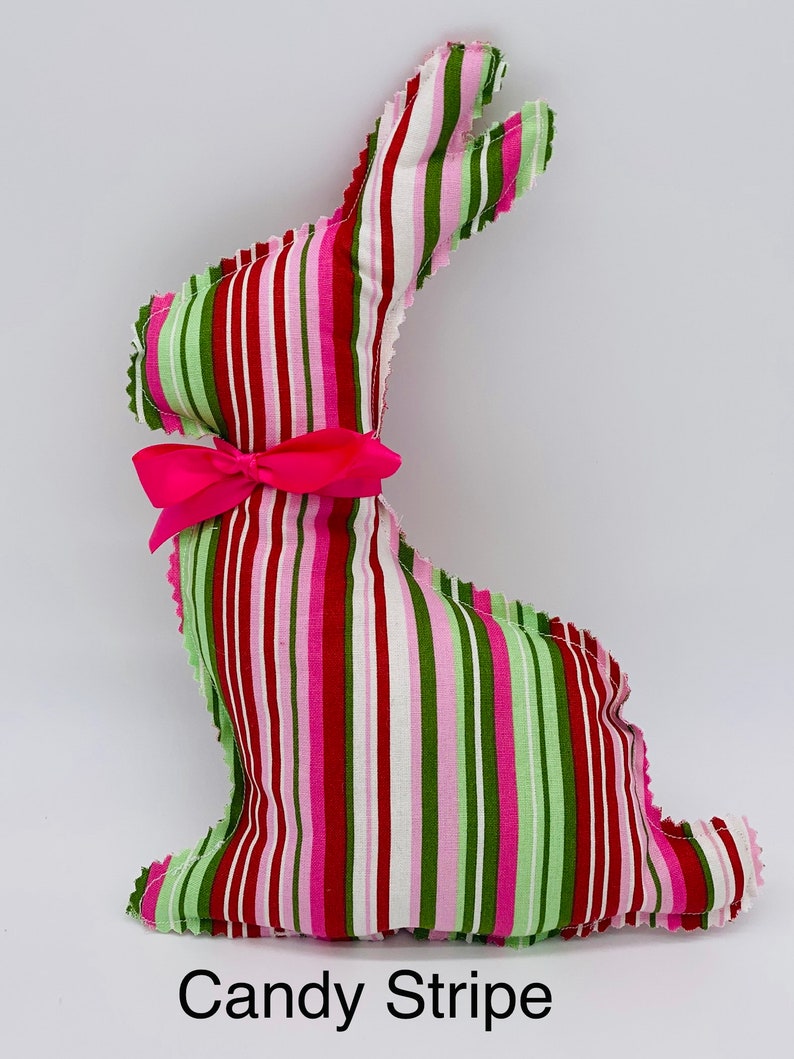 Fabric Easter Bunny Side Profile Easter Bunny Easter Home - Etsy