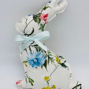 Fabric Easter Bunny, Side Profile Easter Bunny, Easter Home Decor - Etsy