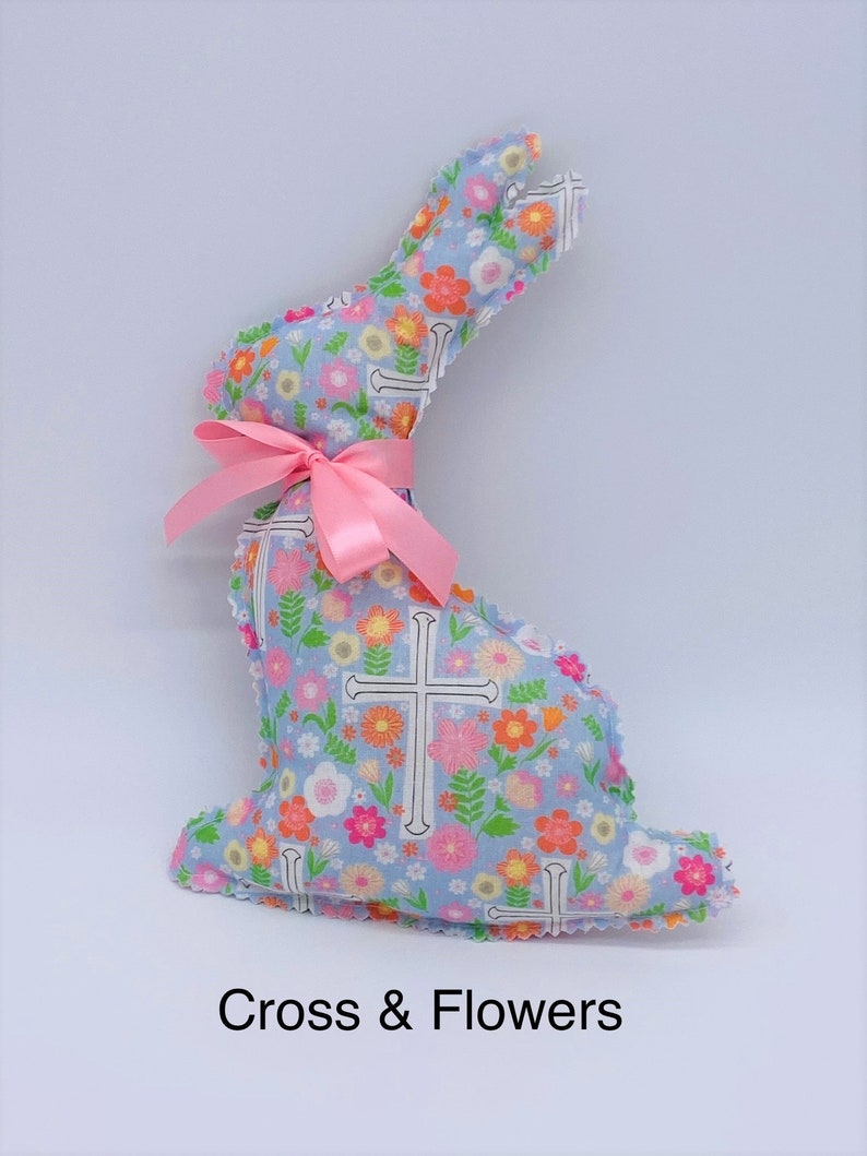 Fabric Easter Bunny Side Profile Easter Bunny Easter Home - Etsy