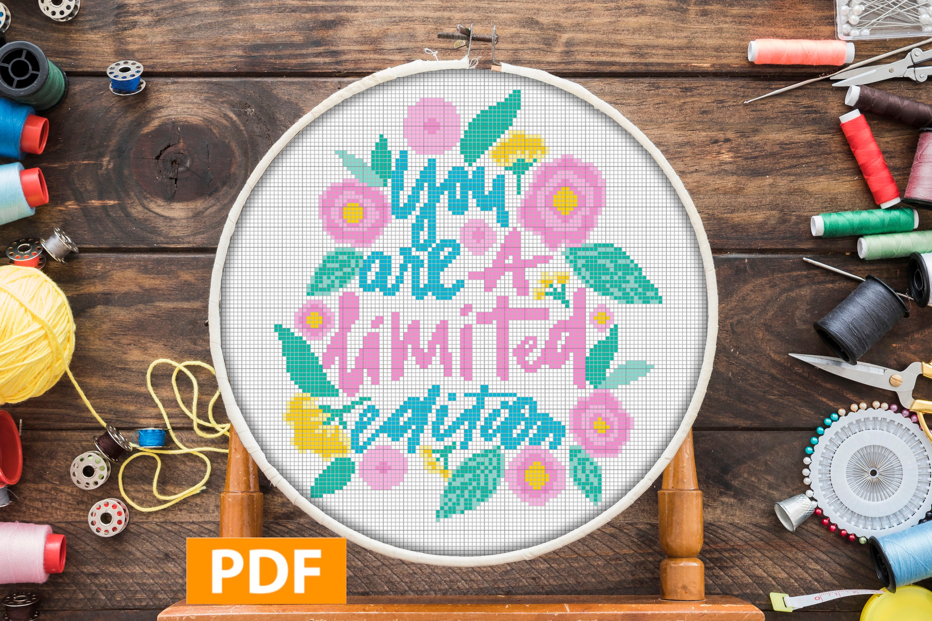 Motivation Cross Stitch Pattern Bundle Motivational Cross - Etsy