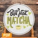 But First Matcha Cross Stitch Pattern Cross Stitch Quotepdf - Etsy