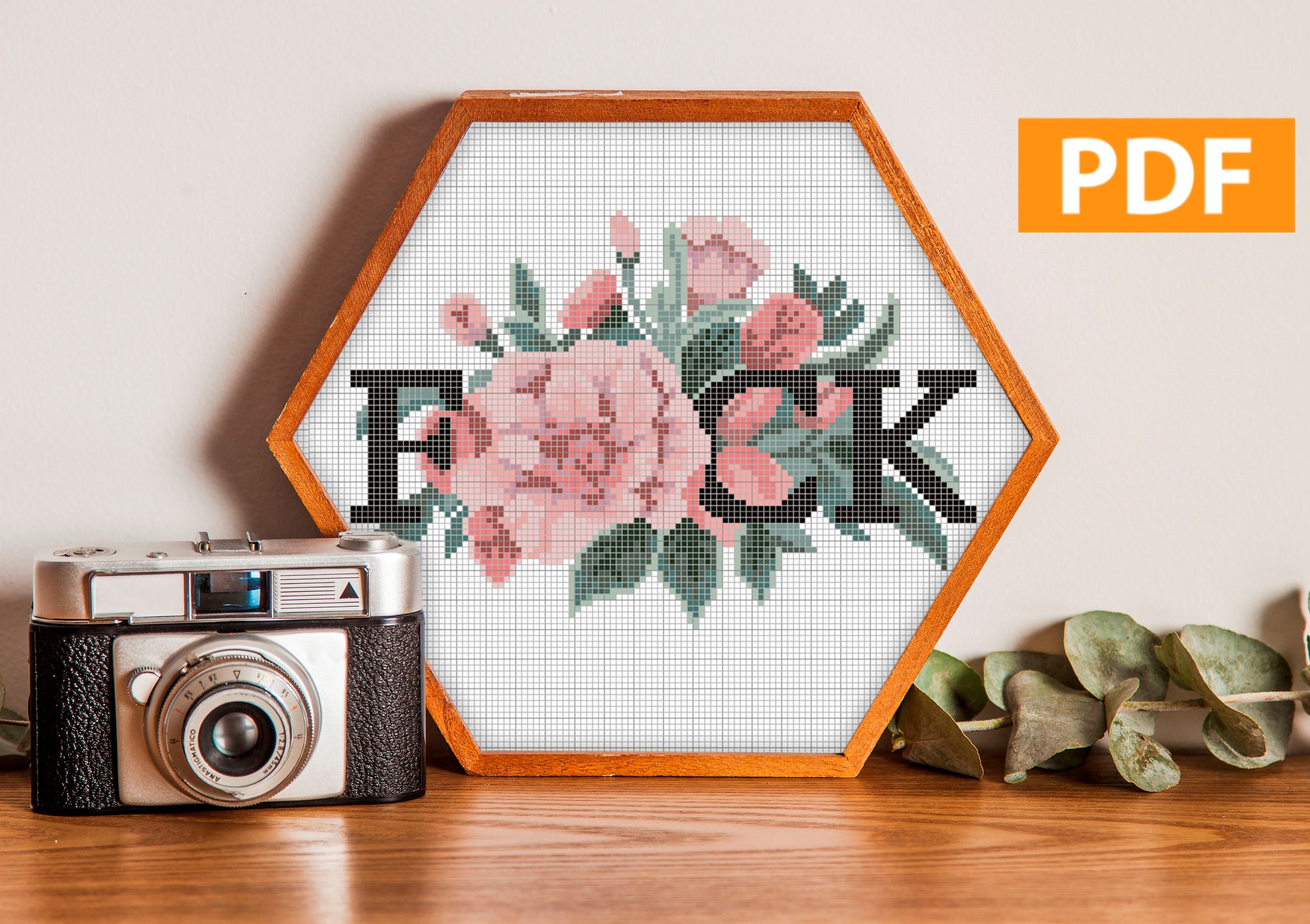 Subversive Cross Stitch Pattern Curse Word Cross Stitch - Etsy Canada