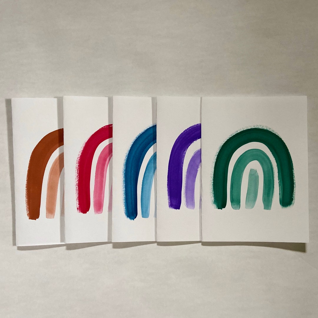 Variety Pack (5) | Rainbow Cards - Etsy