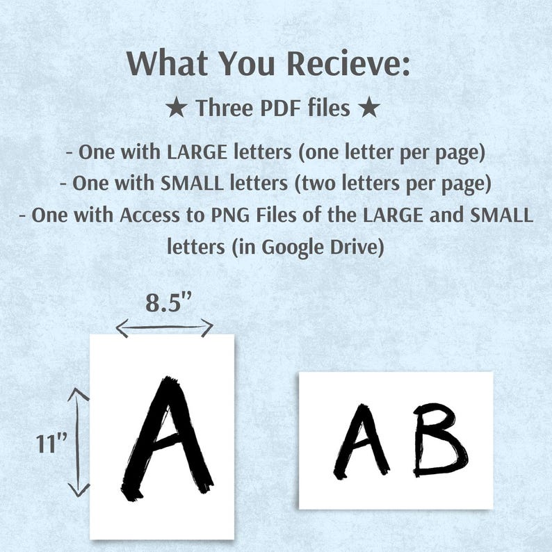 Printable Stranger Alphabet Wall Letters Instant Digital Download - Etsy