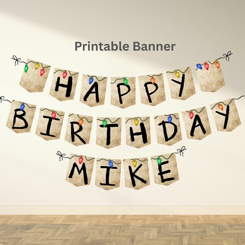 Strangerthings Party Decor - Etsy UK