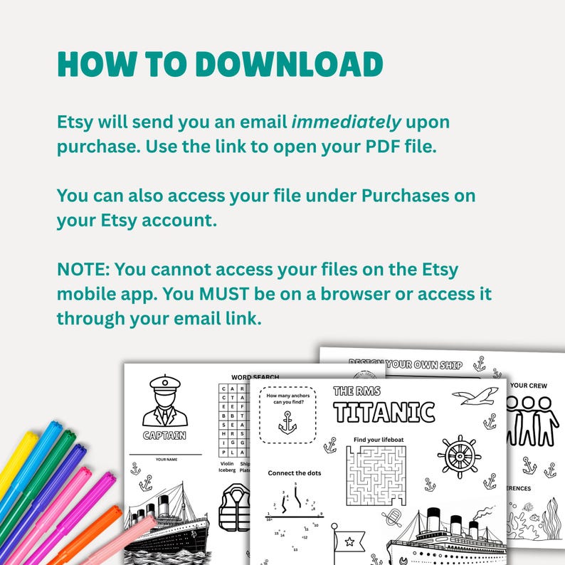 Titanic Coloring Activity Sheet, Printable Titanic School Worksheet ...