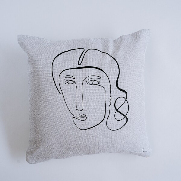 One Line Art Face - Etsy