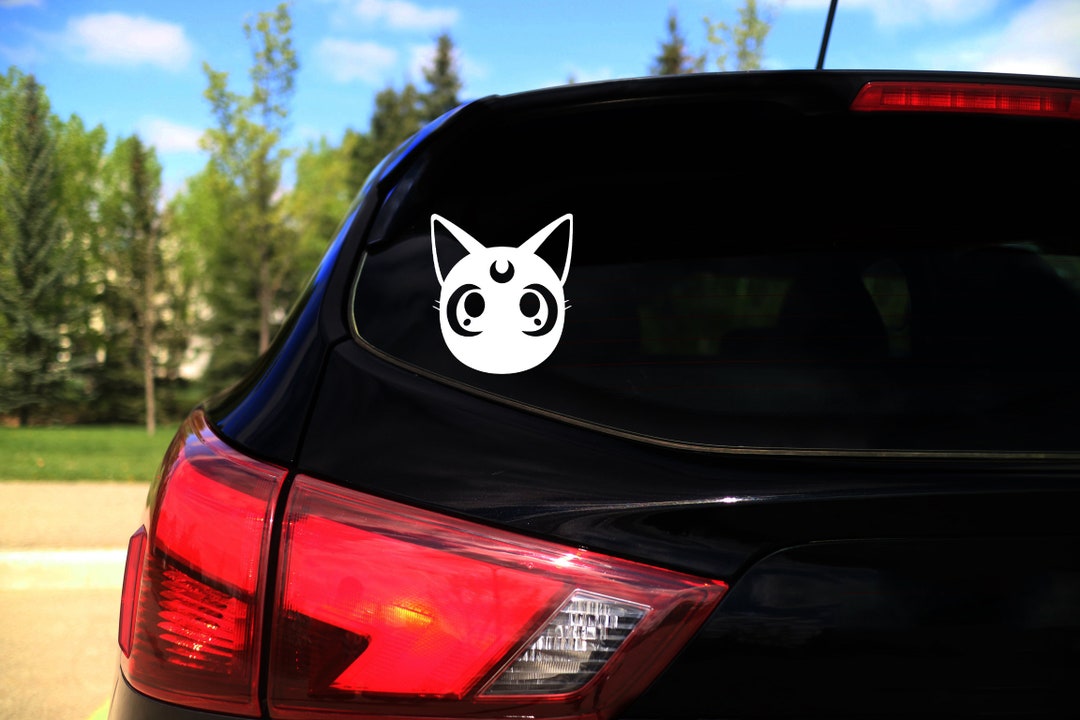 Sailor Moon Luna Decal - Etsy