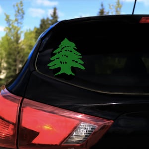 Lebanese Cedar Tree Decal - Etsy