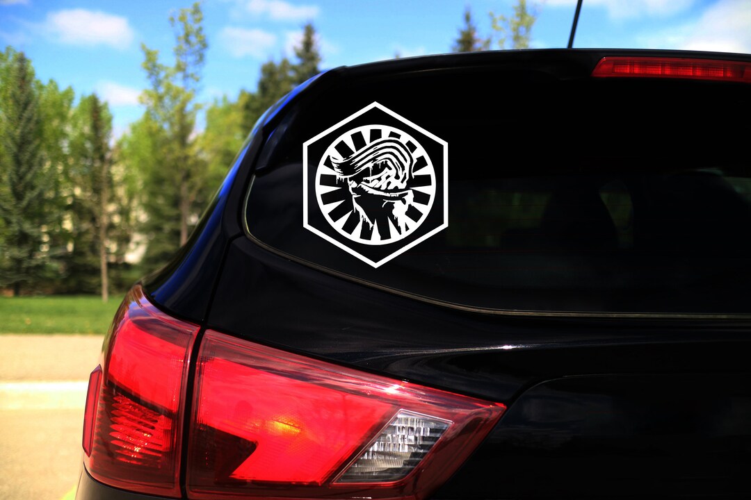 Star Wars Kylo Ren First Order Decal - Etsy