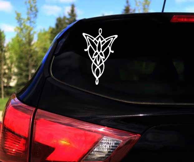 Lord of the Rings Evenstar Decal - Etsy