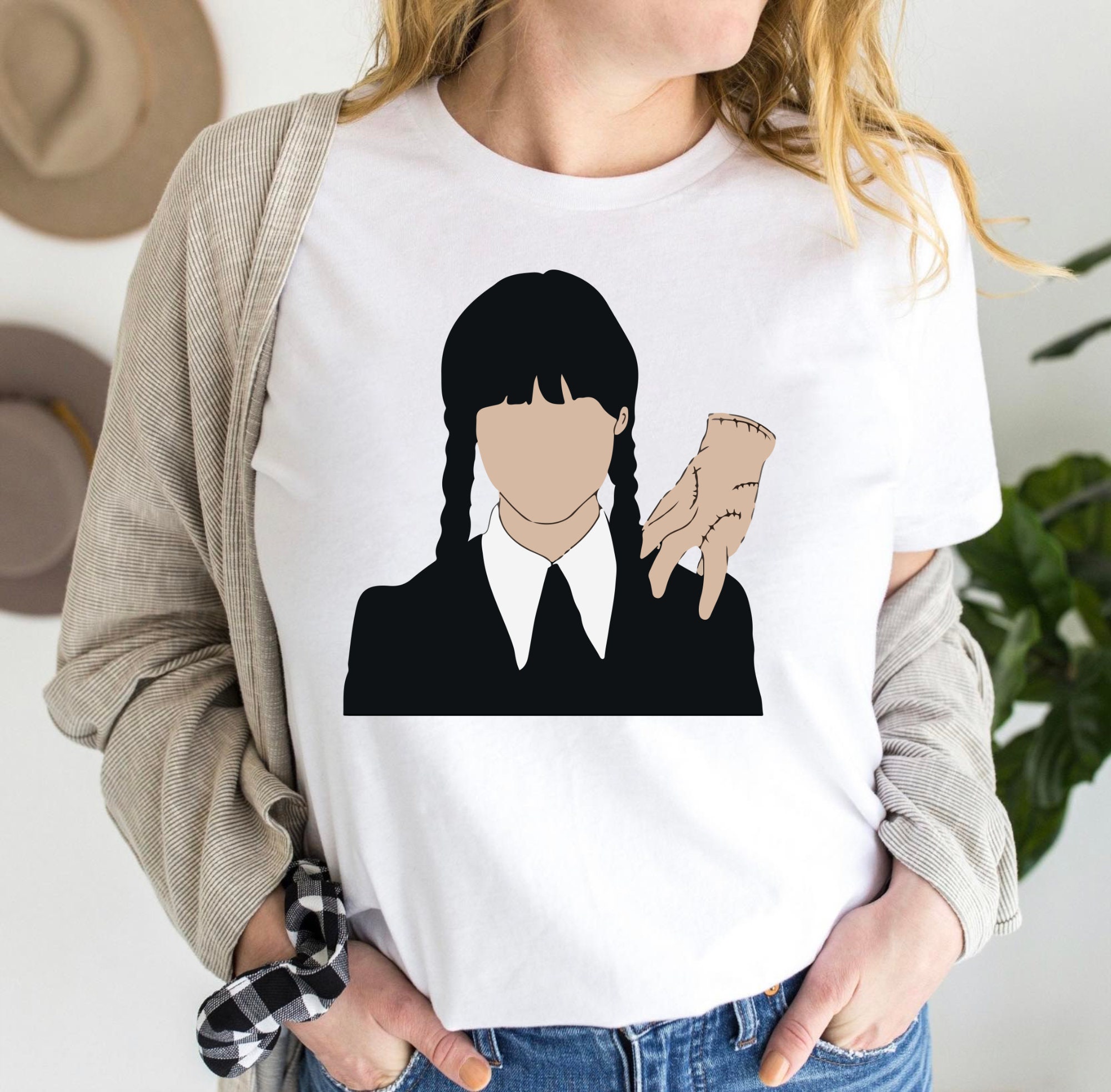 Wednesday Addams Shirt/ Wednesday Addams Family Addams