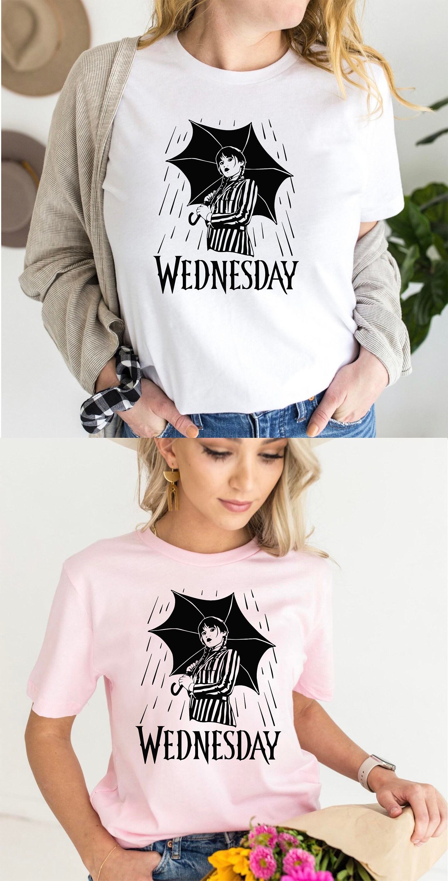 Wednesday Addams Shirt/ Wednesday Addams Sweatshirt