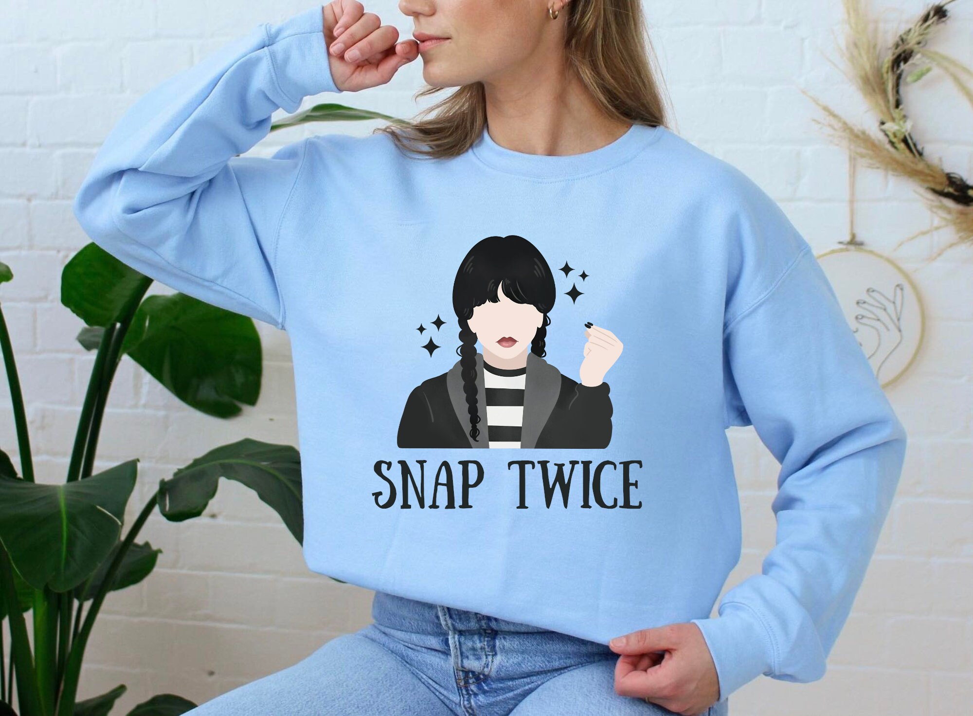 Wednesday Addams Shirt/ Wednesday Addams Sweatshirt
