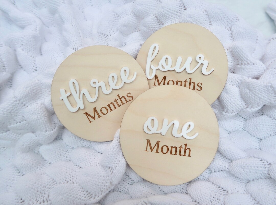 Baby's First Year Milestone Rounds | Baby Milestone Rounds | Baby ...