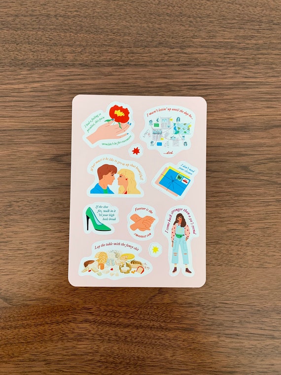 Paper Stickers, Labels & Tags Ultimate Taylor Swift Sticker Sheets ...