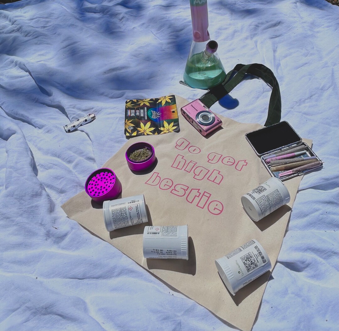 Go Get High Bestie Tote - Etsy