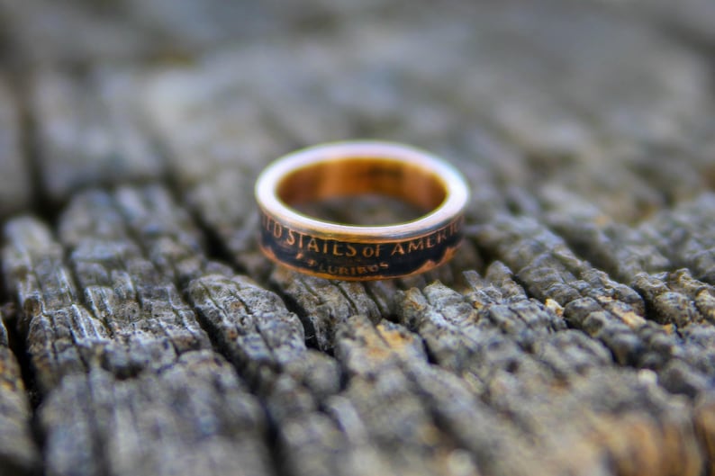 US Copper Penny Ring Lucky Penny Pennies Made Into Rings - Etsy