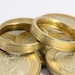 5 Peso Coin Ring, Powder Coated Ring, Mexico, Mexican Coin Ring, Men's ...