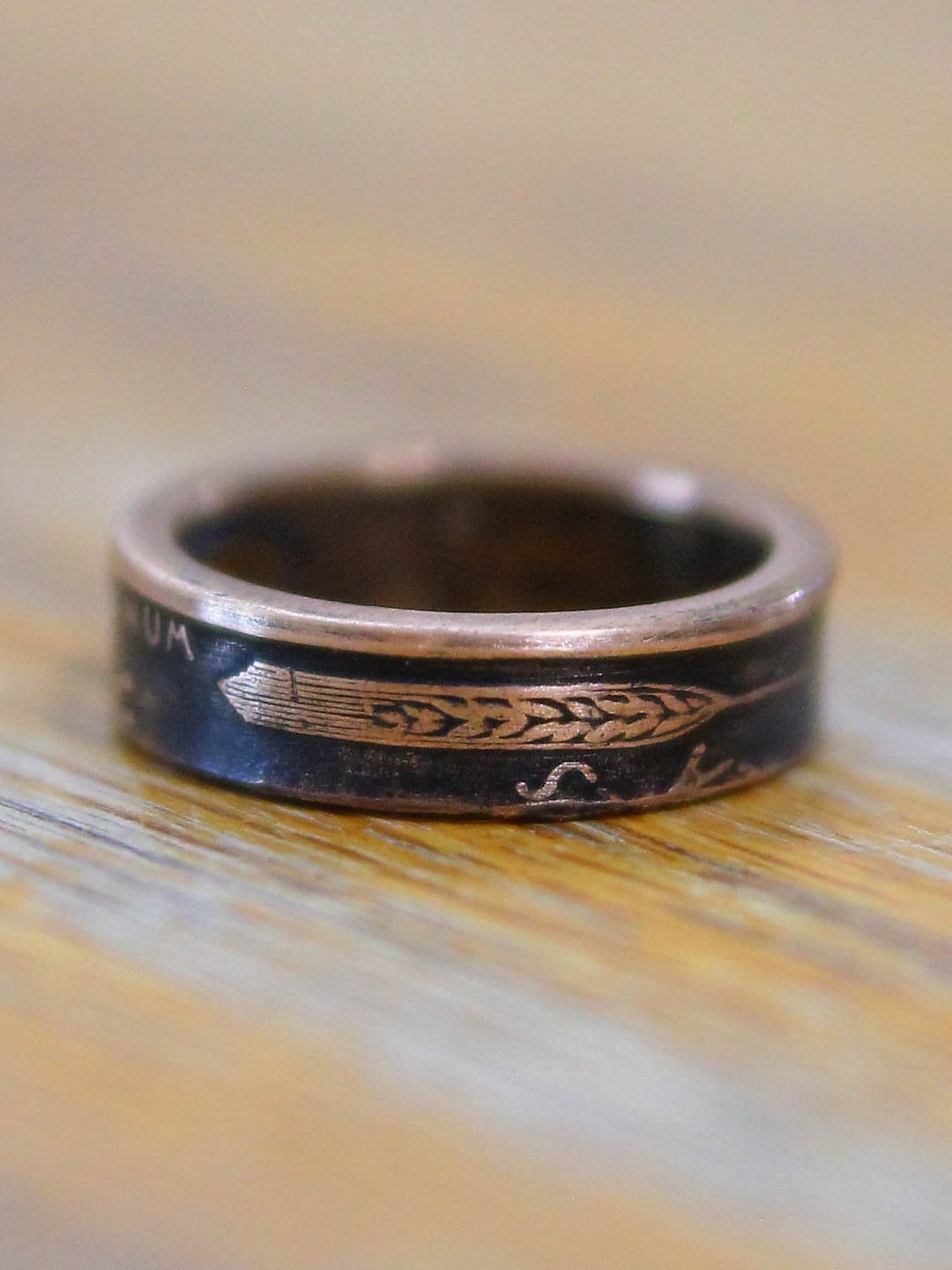 Wheat Penny Coin Rings-us Penny Ring-lucky Penny-coin Ring-pennies ...